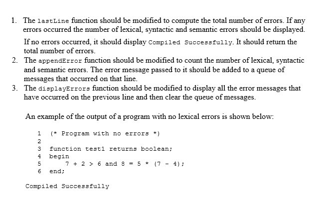 So this is my output: How would I implement the | Chegg.com