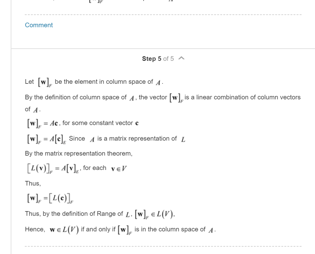 Solved Let V and W be vector spaces with ordered bases E and | Chegg.com