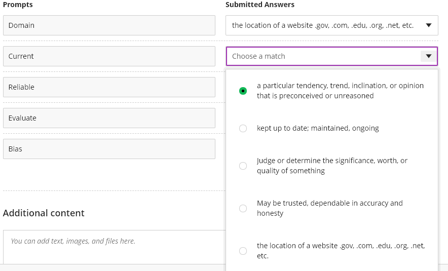 Solved Prompts Submitted Answers Domain the location of a | Chegg.com