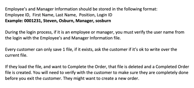 CSE 110 Final Project: You are to create a Java | Chegg.com