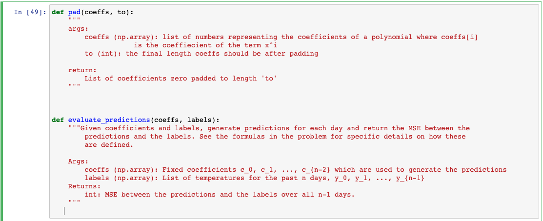 Solved def pad(coeffs, to): Solved def pad(coeffs, to):