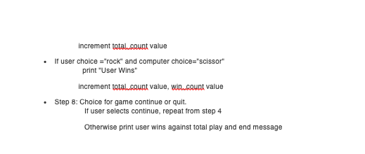 Solved 2. Write a program to implement a rock paper scissors | Chegg.com