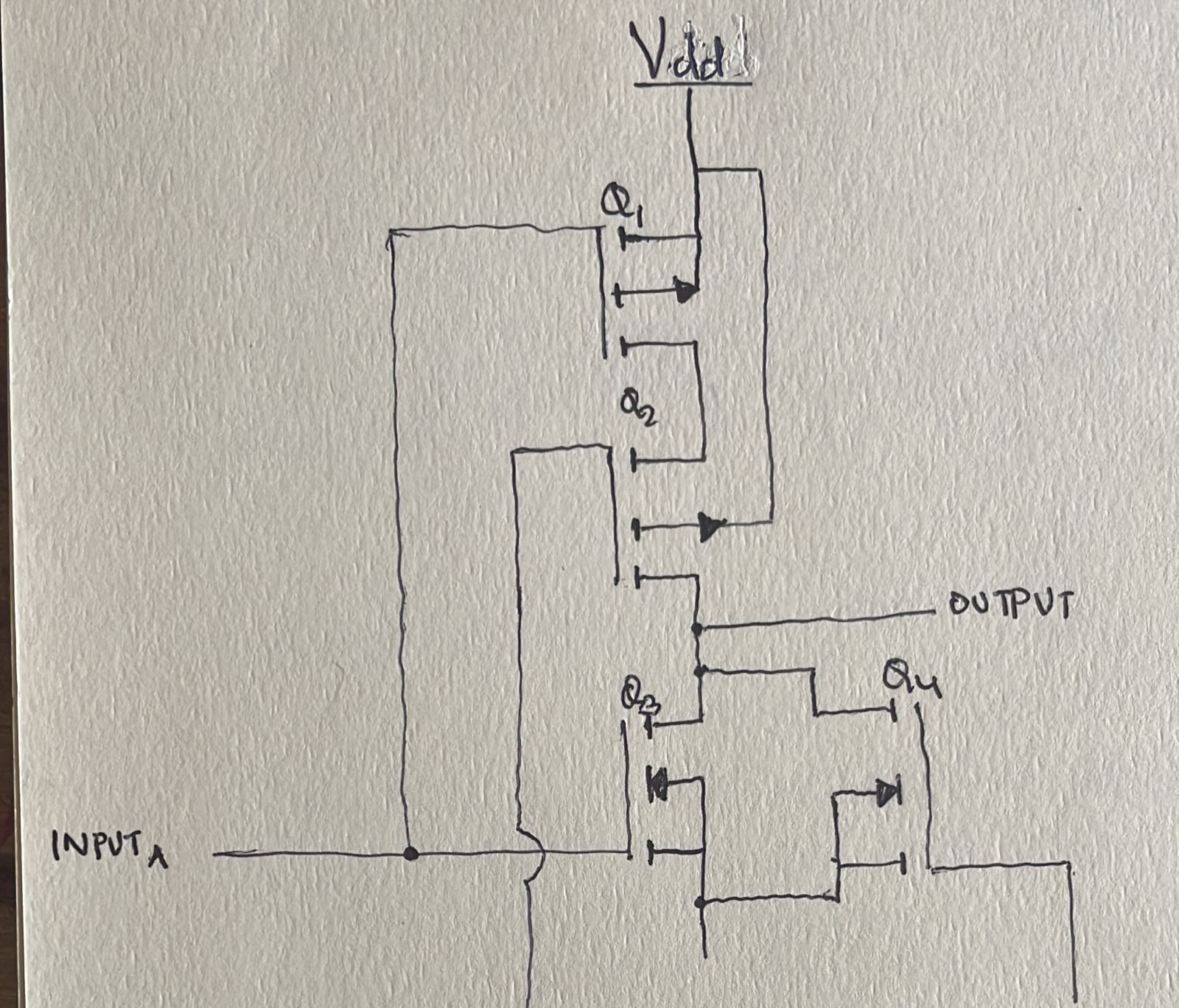 Solved deduce the truth table (across output)of CMOS based | Chegg.com