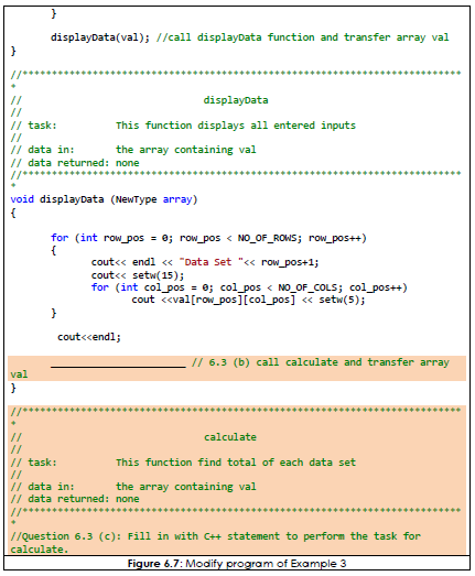 Solved 3. Now, without changing the original code, add and | Chegg.com
