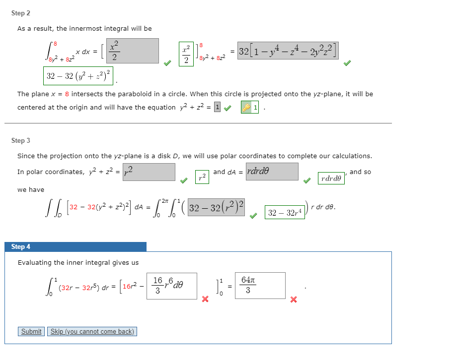 Solved Evaluate the triple integral. x dv, where E is | Chegg.com