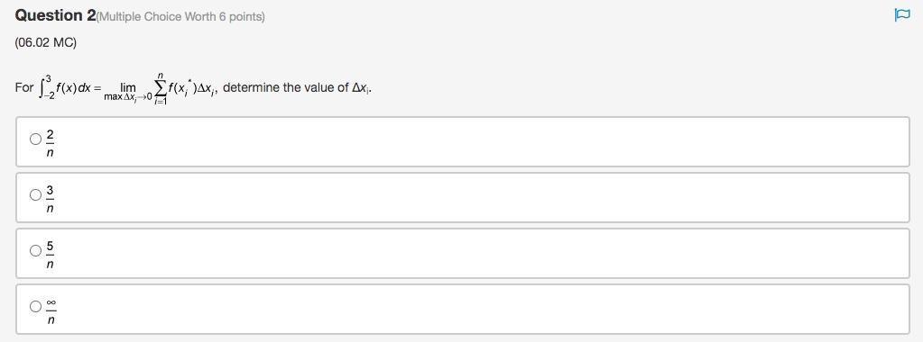 Solved Question 2 Multiple Choice Worth 6 points) (06.02 MC) | Chegg.com