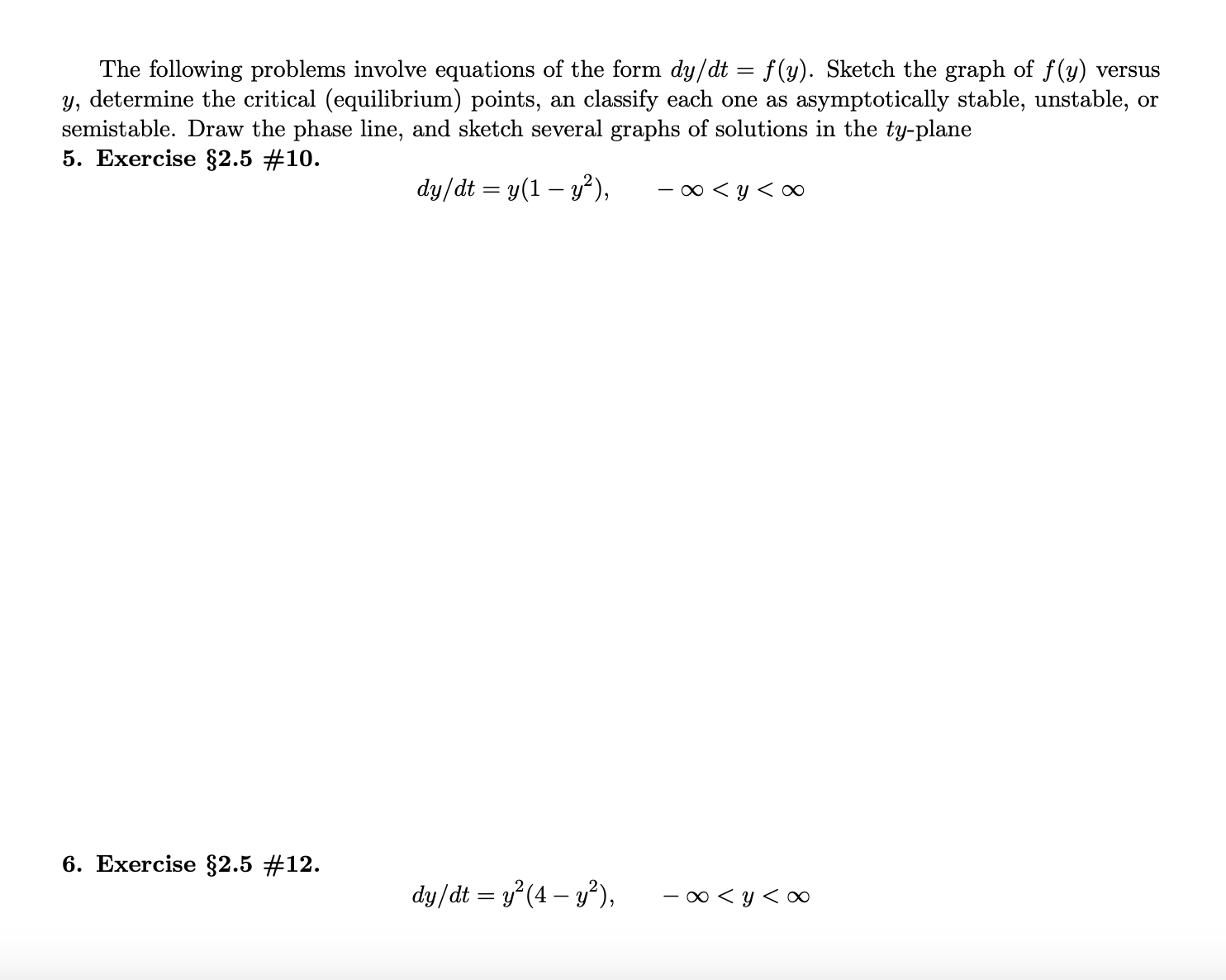 Solved The following problems involve equations of the form | Chegg.com