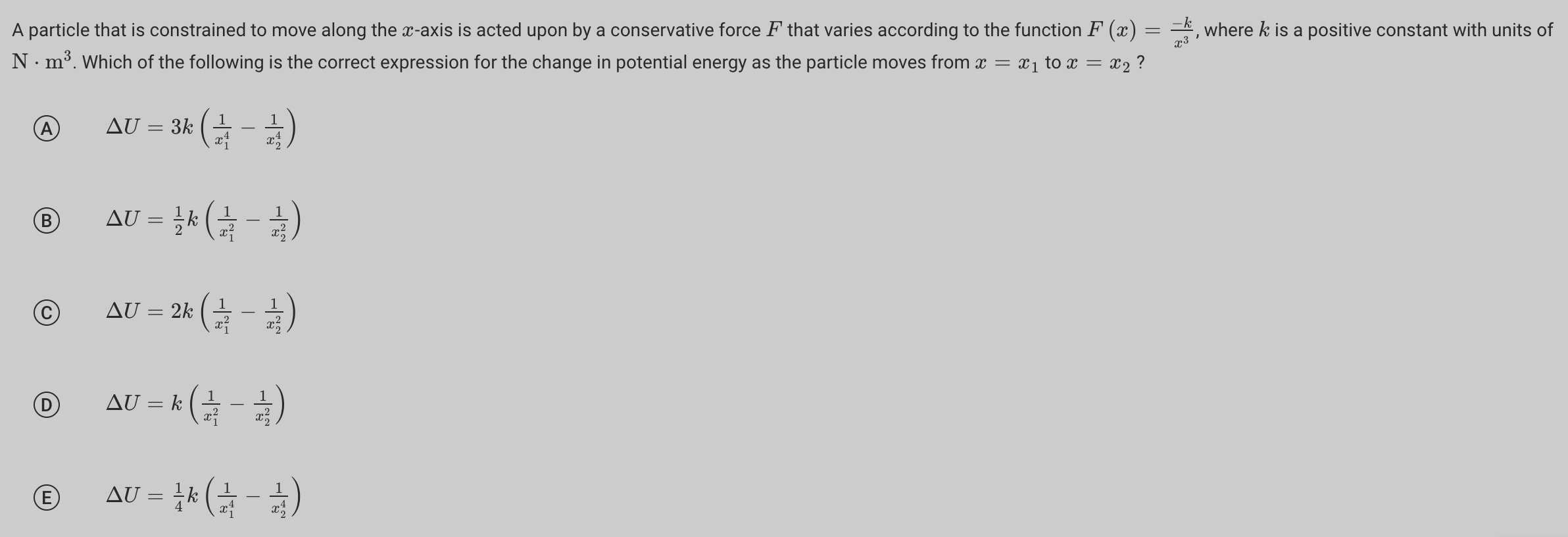 Solved A Particle That Is Constrained To Move Along The