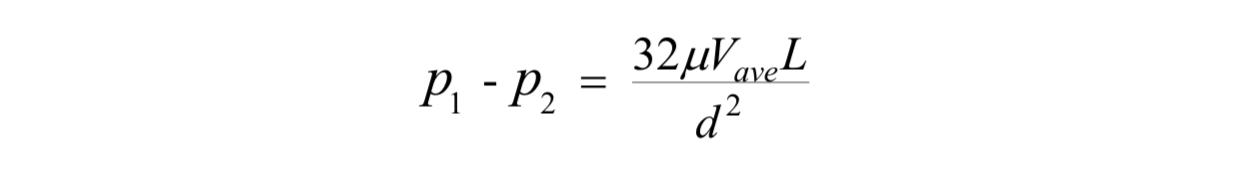 Solved Show that for a laminar flow, the pressure drop is | Chegg.com