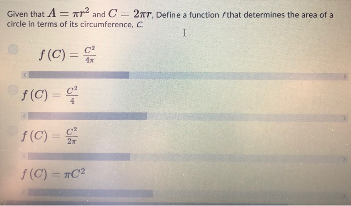 Solved Given that A = 2 and .. 2πγ, Define a function fthat | Chegg.com