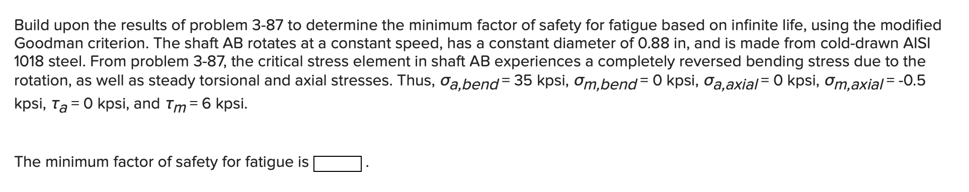 Build Upon The Results Of Problem 3 87 To Determine