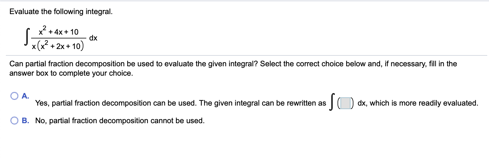 Solved Evaluate the following integral. 7(x²+2) x(x2+7) dx | Chegg.com