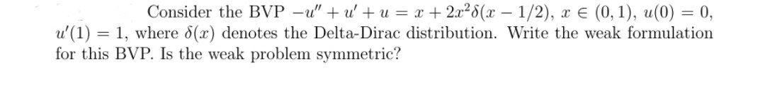 Solved Consider the BVP | Chegg.com
