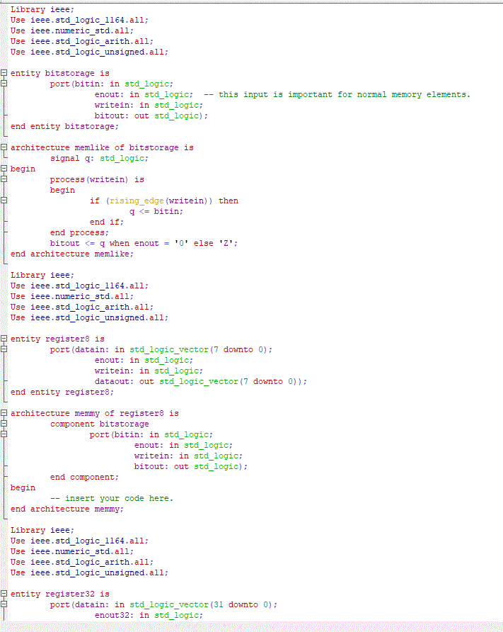 (Please Help) 1.An 8 bit register called register8 | Chegg.com