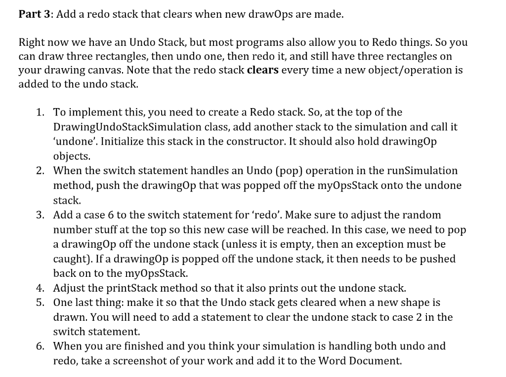 Part 2: Add a LineWidthOp class, and integrate into | Chegg.com