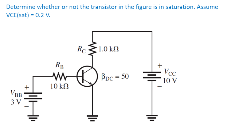 Solved Hand Calculation Of Bjt Circuit In Active Mode Vs