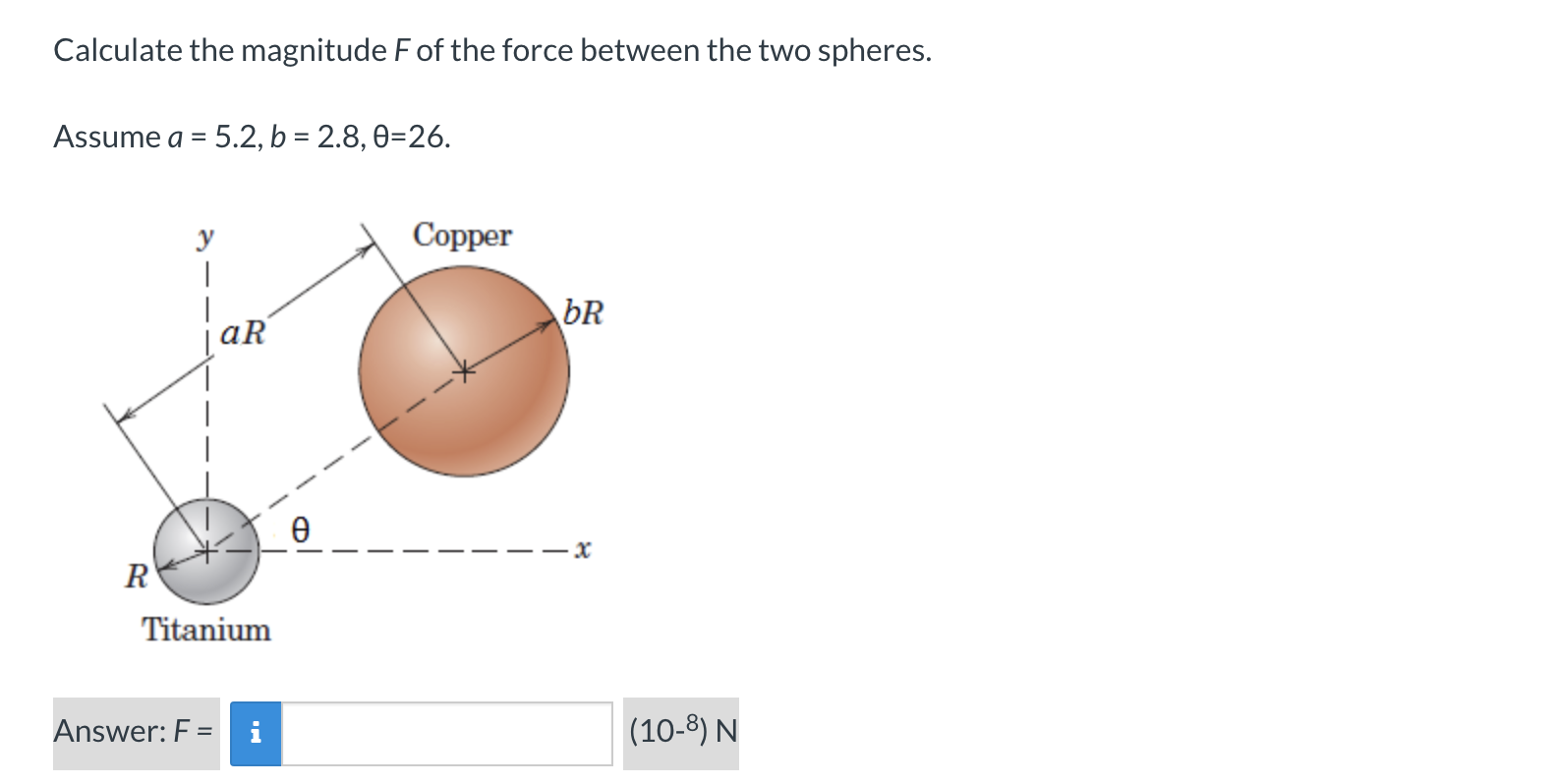Solved Two uniform spheres are positioned as shown. | Chegg.com