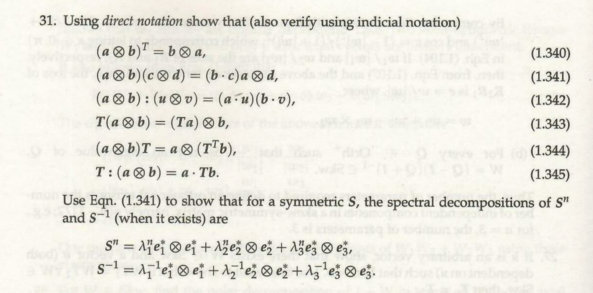Solved Using direct notation show that (also ﻿verify using | Chegg.com