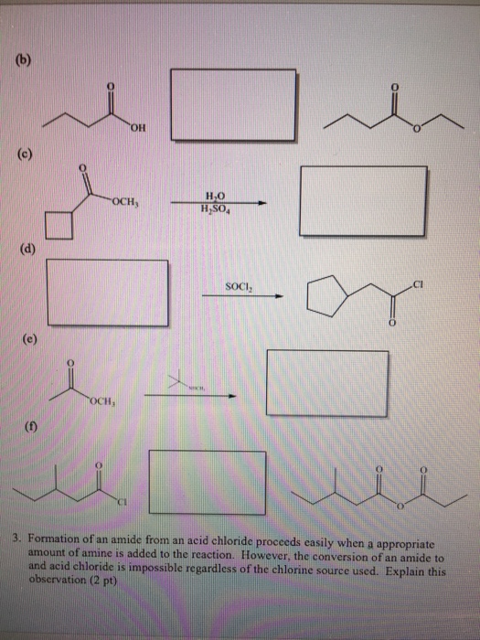 Solved Fill in the boxes with the correct reagent, reactant | Chegg.com