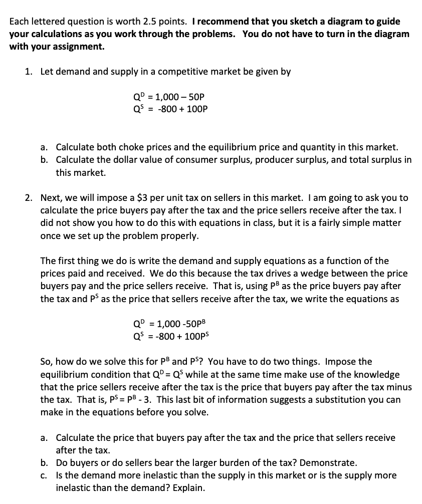 Solved Each lettered question is worth 2.5 points. I | Chegg.com