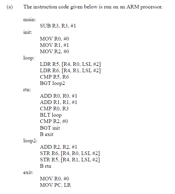 Assume that register R4 holds the base address in | Chegg.com