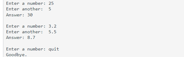 Solved 1. Begin a sentinel controlled loop 1. Query the user | Chegg.com