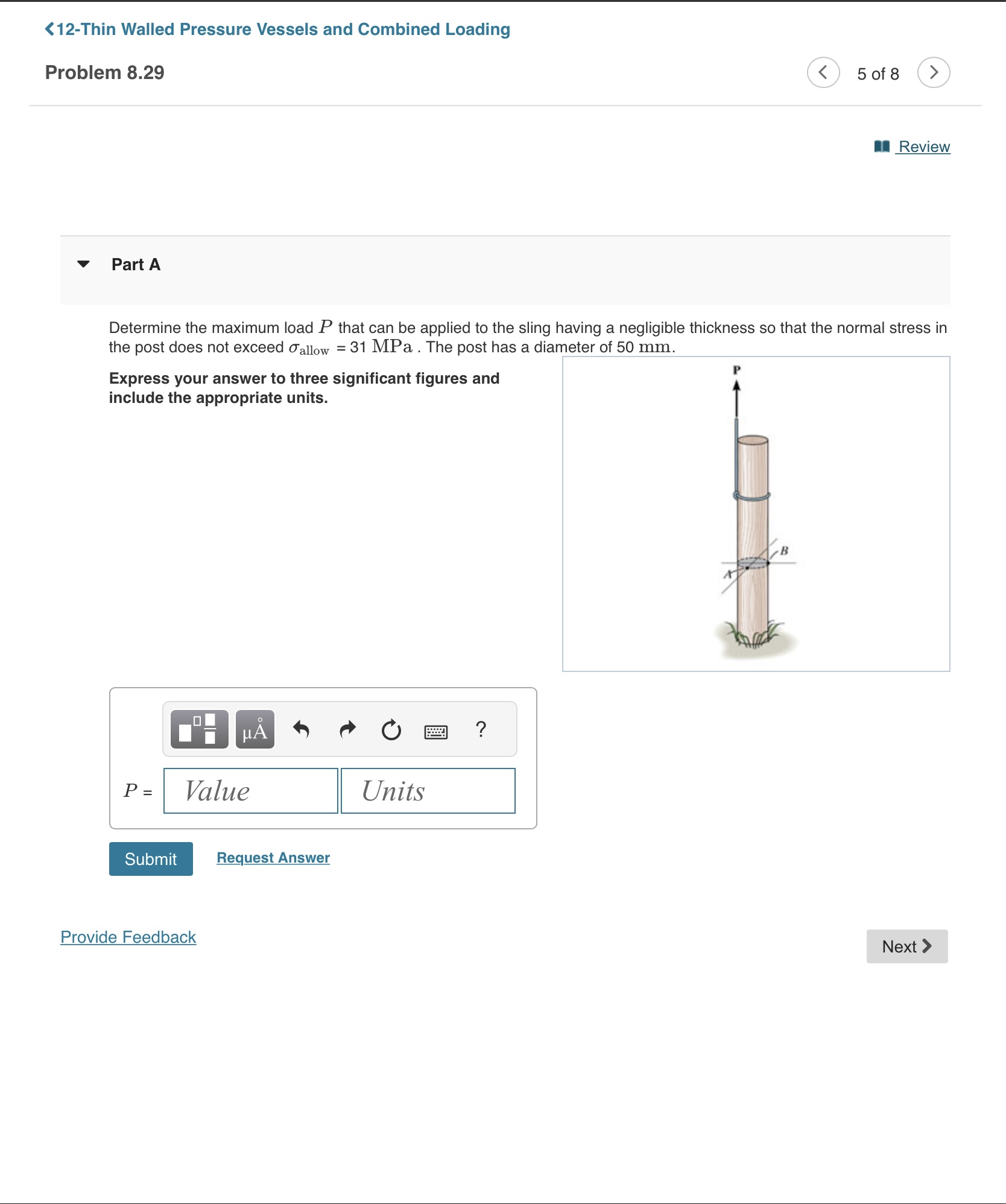 Solved Determine the maximum load P that can be applied to | Chegg.com