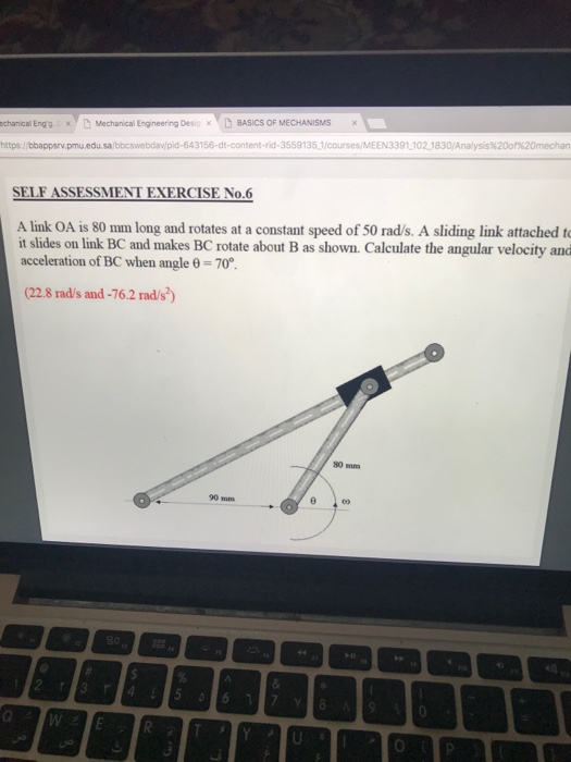 Solved echanical Engg . , D Mechancal Engineering DesiG、D | Chegg.com