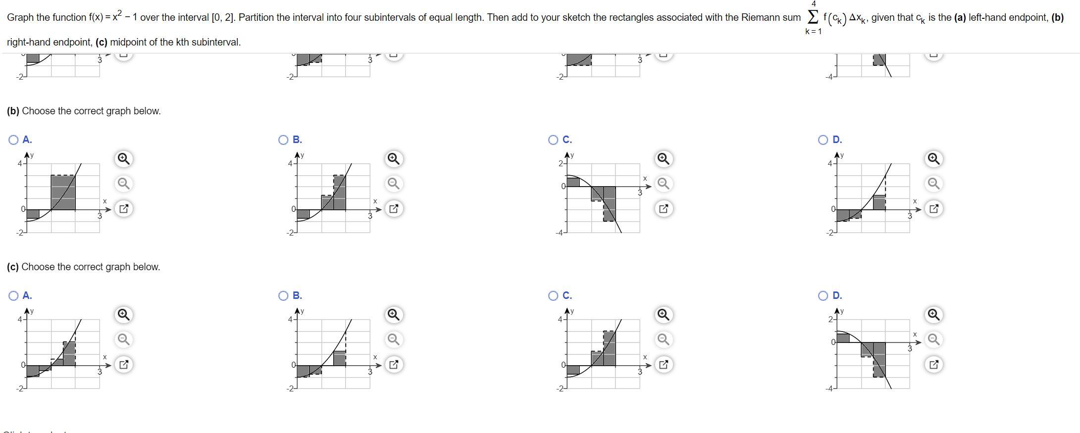 Solved 4 Graph The Function F x X2 1 Over The Interval Chegg