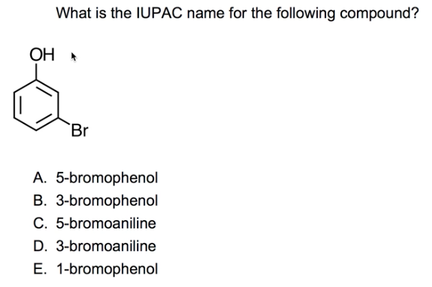 Solved What is the IUPAC name for the following compound? OH | Chegg.com