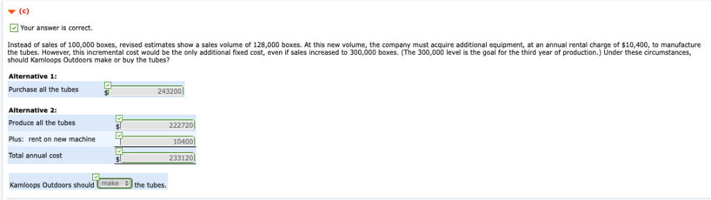 Solved Problem 7-43A (Part Level Submission) The Kamloops | Chegg.com