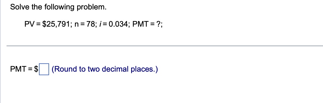 HW3.4 ﻿Solve the following | Chegg.com