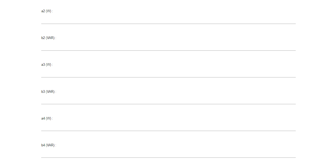 Solved vs(t) = A, cos(500t + B2) Find the complex power S1 = | Chegg.com