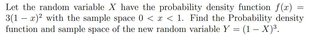 Solved Let the random variable X have the probability | Chegg.com
