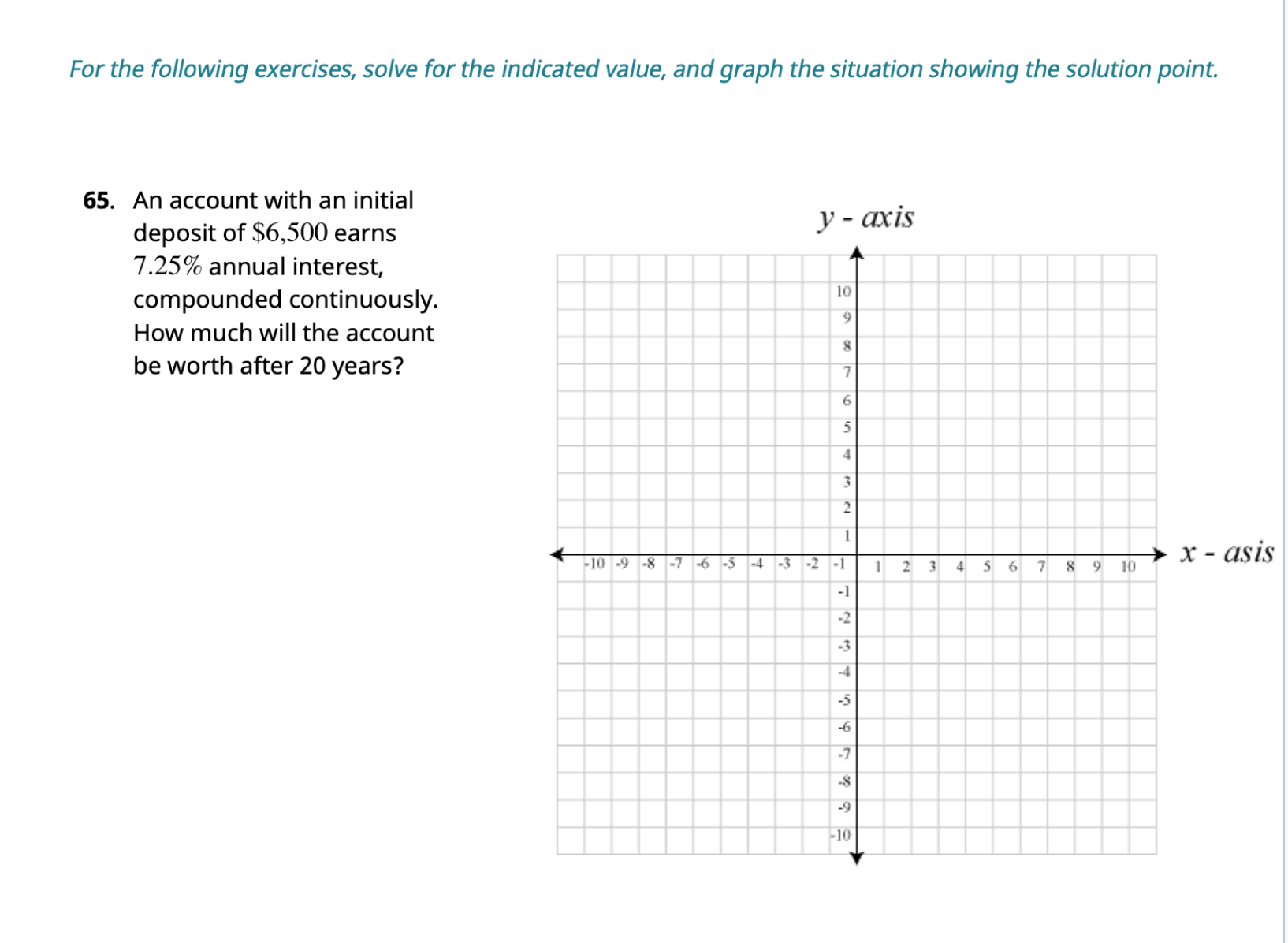 Solved For the following exercises, solve for the indicated | Chegg.com