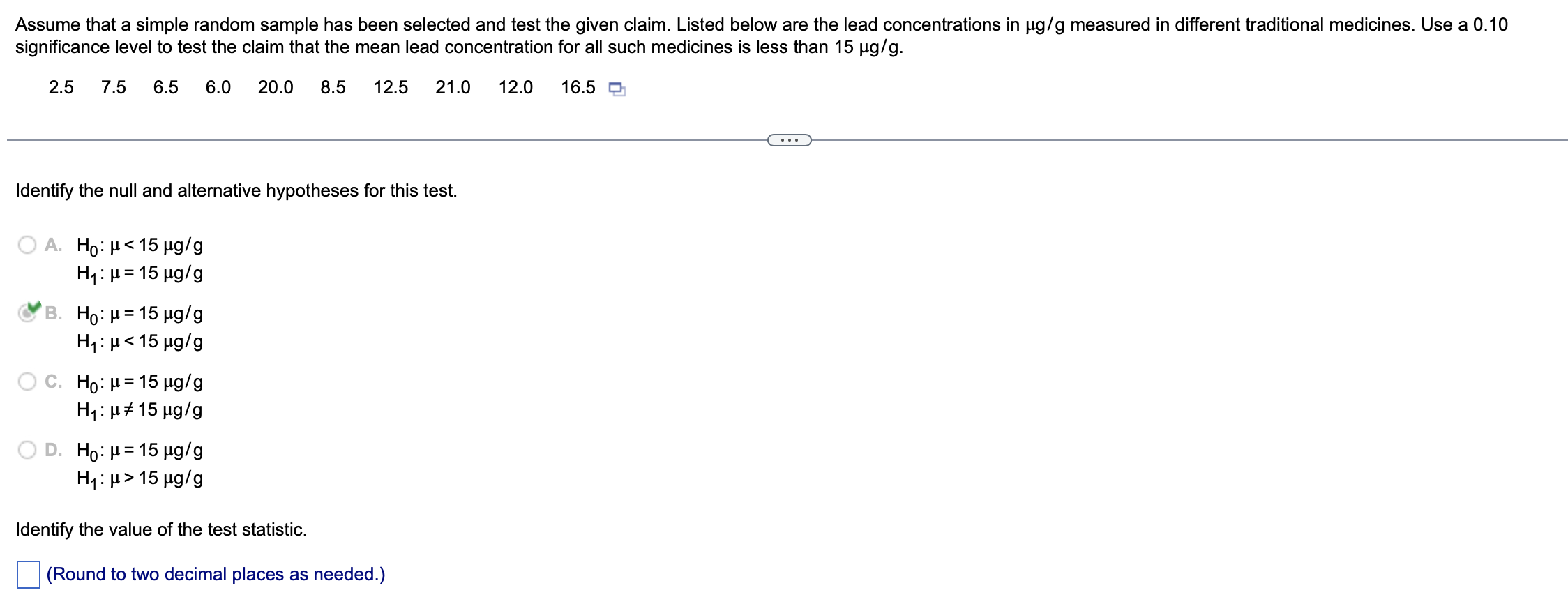 Solved A data set includes data from student evaluations of | Chegg.com
