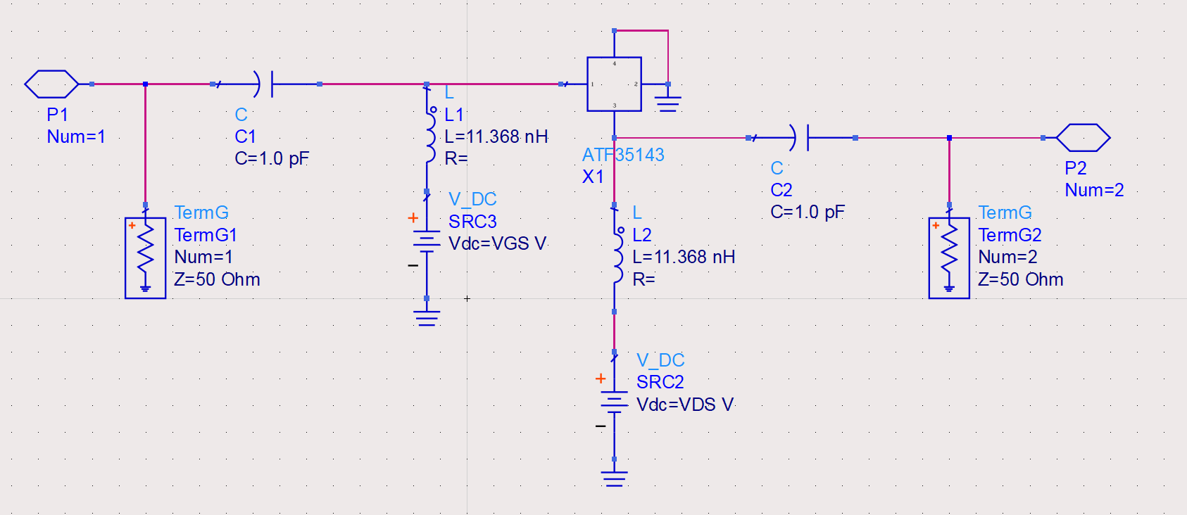 find the matching network of the input and output | Chegg.com