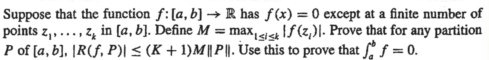 Solved Suppose that the function f:[a,b]→R ﻿has f(x)=0 | Chegg.com