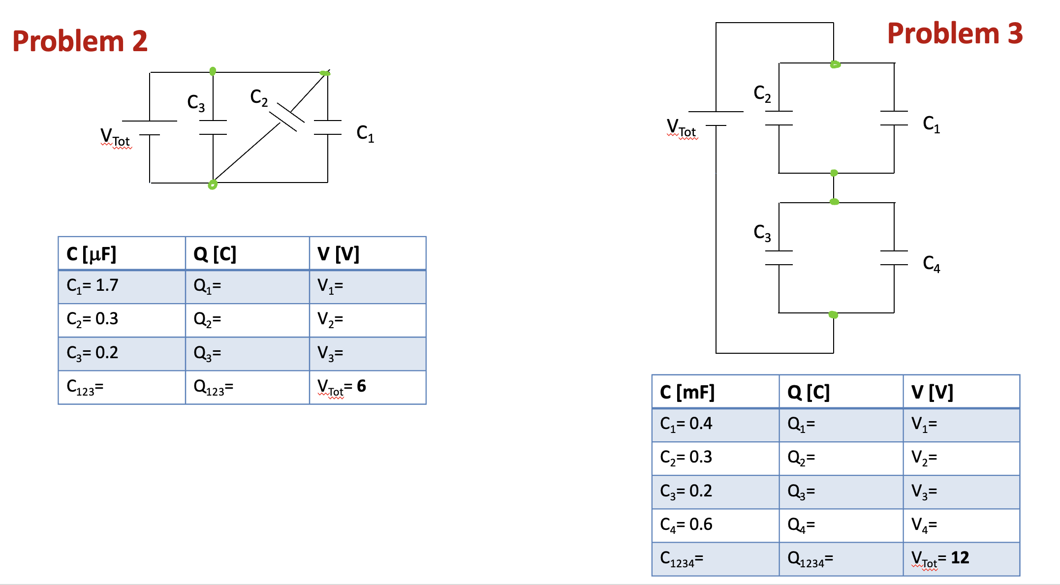 Solved Please Help with Problem 2 & Problem 3! Would it be | Chegg.com