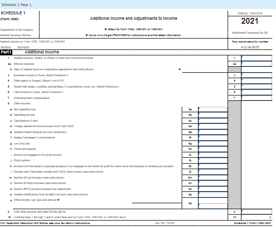 Solved Keisha Sanders, a divorced single taxpayer and | Chegg.com
