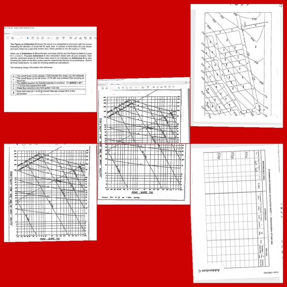 The Figure on Addendum B shows the layout of a | Chegg.com