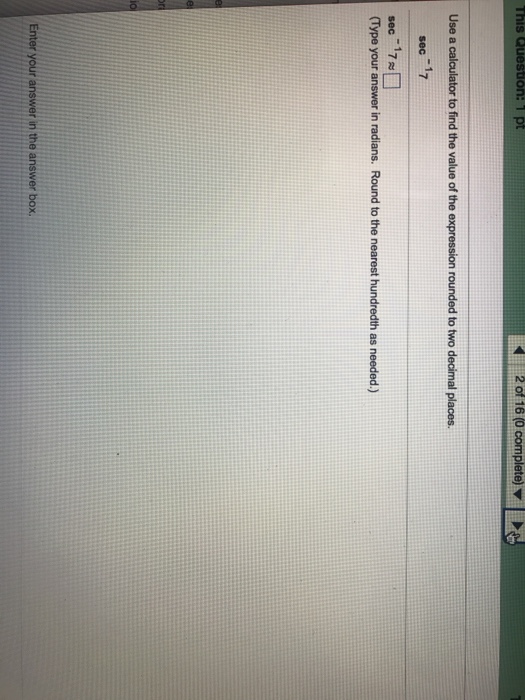 Solved Use a calculator to find the value of the expression | Chegg.com