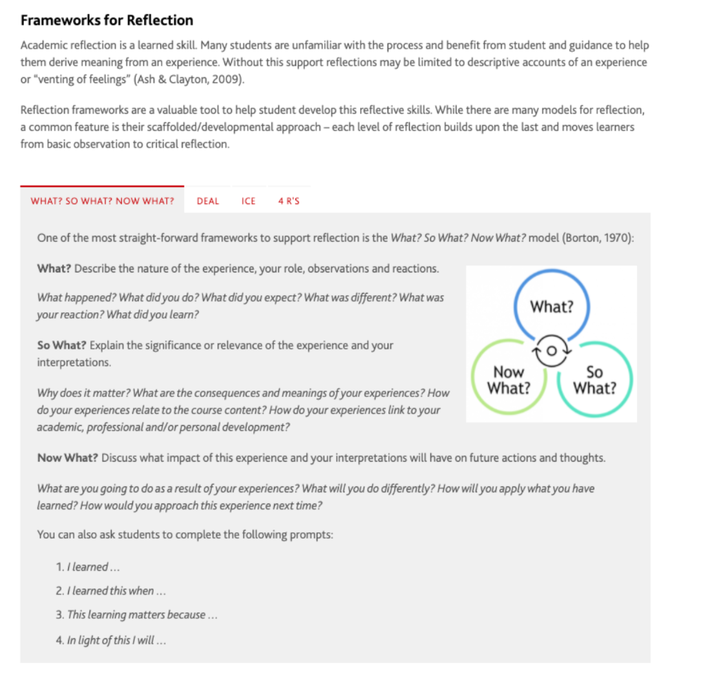 Reflect on the last time you were given feedback and | Chegg.com