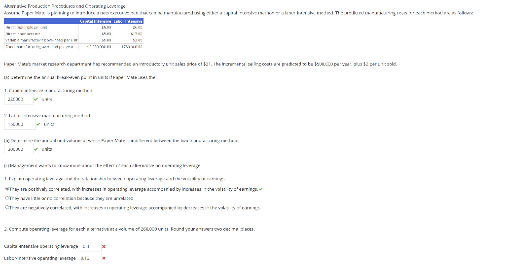 2. Labor-intensive manufacturing method. uniss (b) | Chegg.com