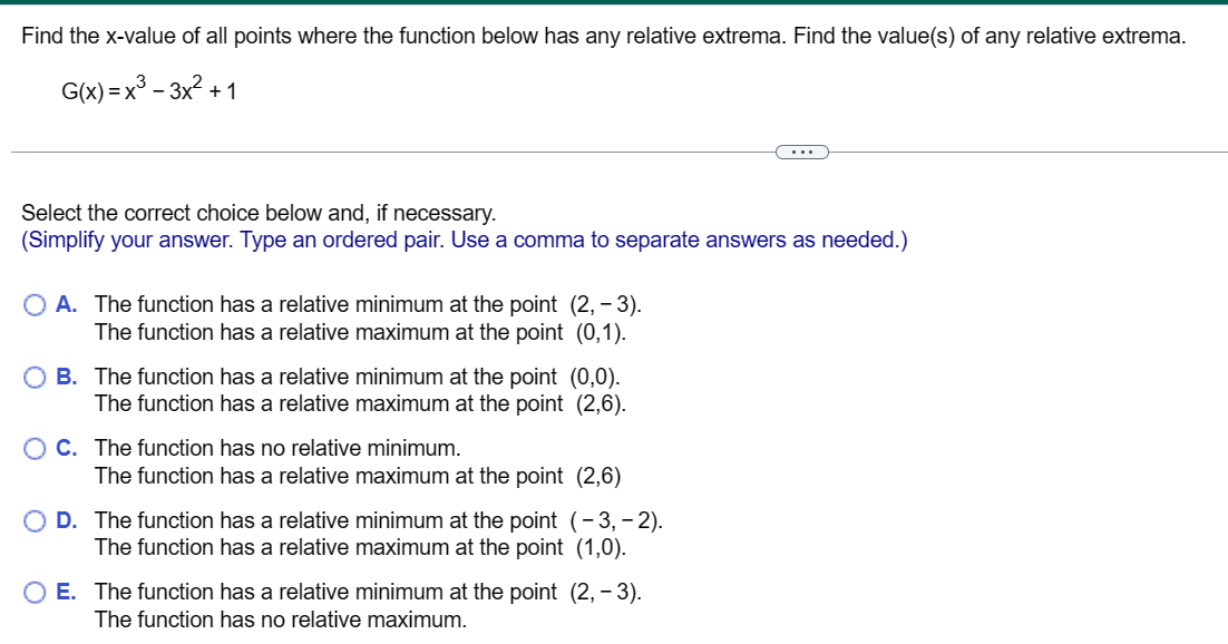 Solved Find the x-value of all points where the function | Chegg.com