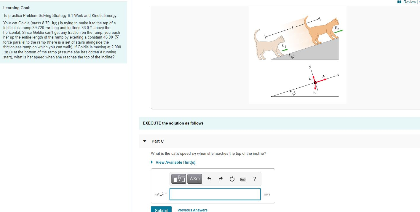 Solved A Review Learning Goal: To practice Problem-Solving | Chegg.com