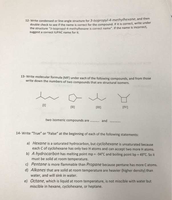 Solved Write condensed or line-angle structure for | Chegg.com
