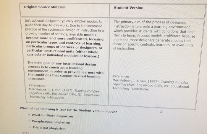 Solved Student Version Original Source Material The primary | Chegg.com
