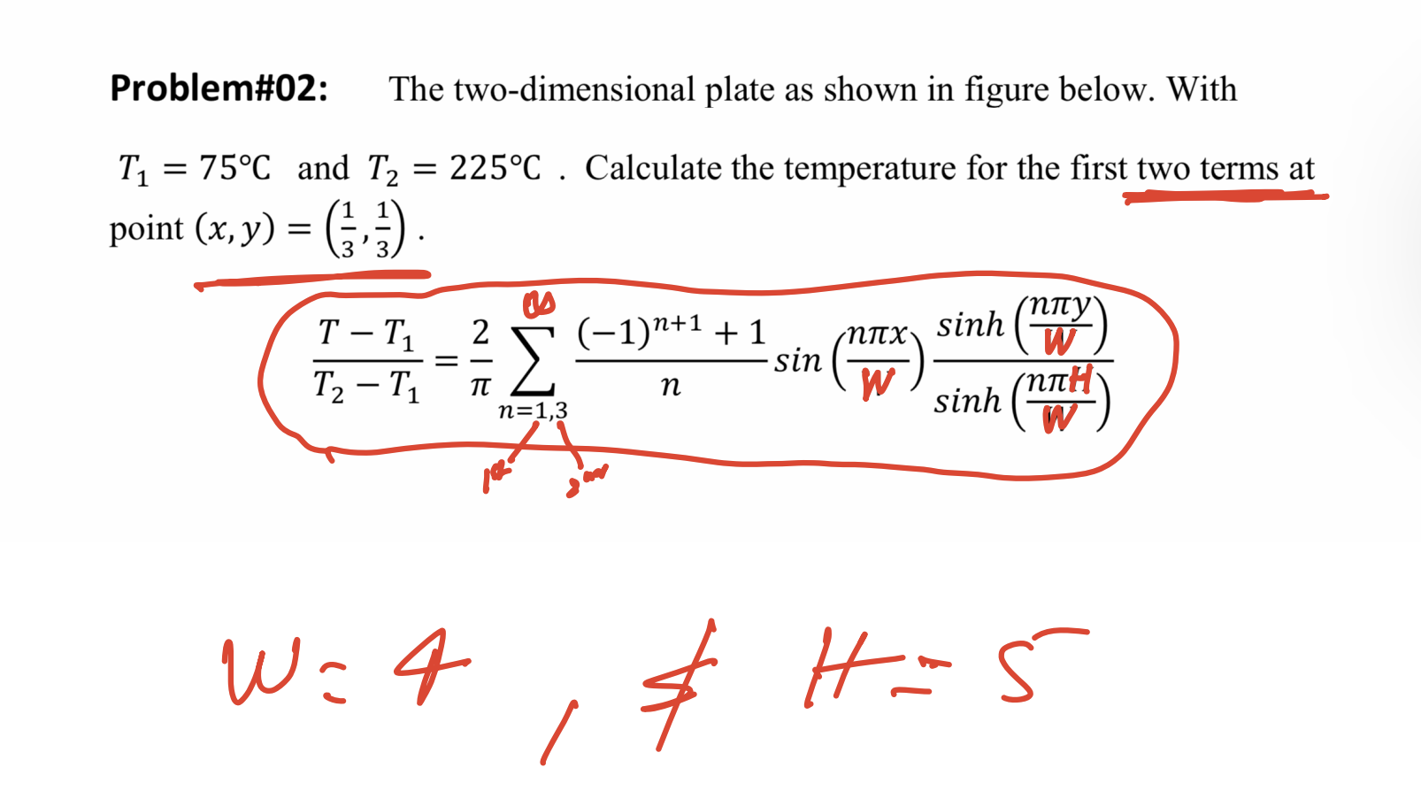 Solved Problem\#02: The two-dimensional plate as shown in | Chegg.com