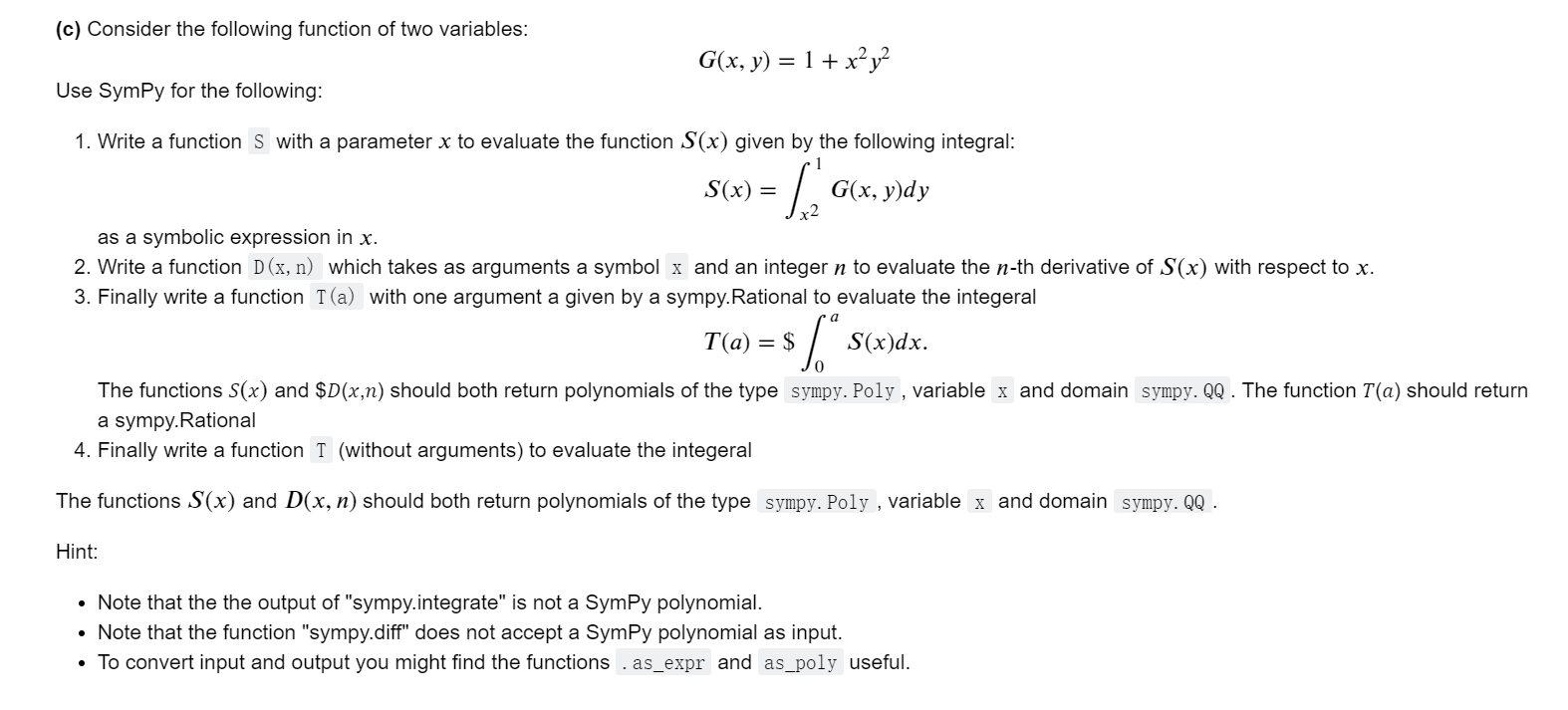 Solved The sequence of functions Fn(x, y) for (n > 0) is | Chegg.com